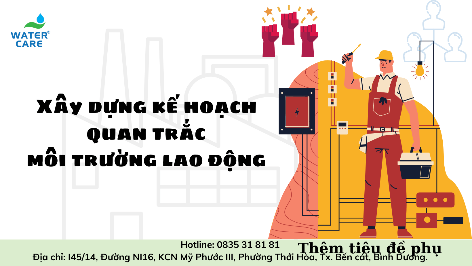 Xây Dựng Kế Hoạch Quan Trắc Môi Trường Lao động Water Care Environmental Handle Company Limited
